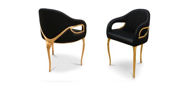 8 Modern Gold Chairs for your Living Room