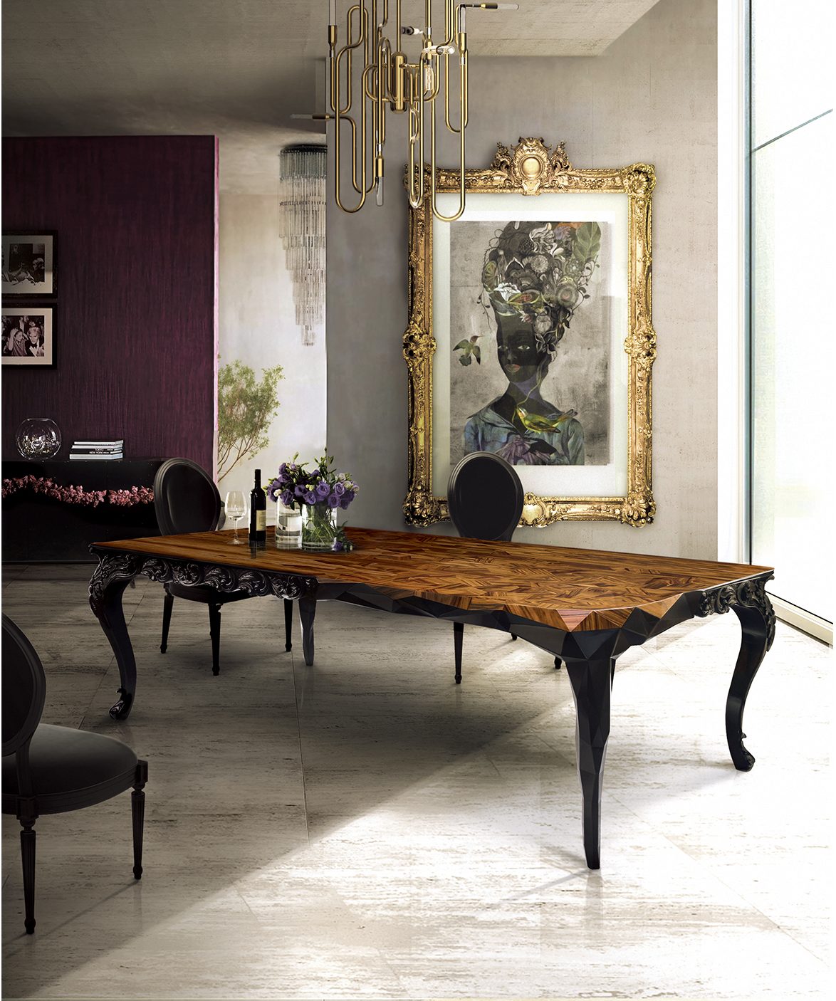 Top 10 Black Dining Rooms that will Delight You